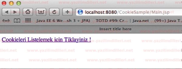 Java Server Page Cookie Kullanımı - Makale - Yazılım Dilleri