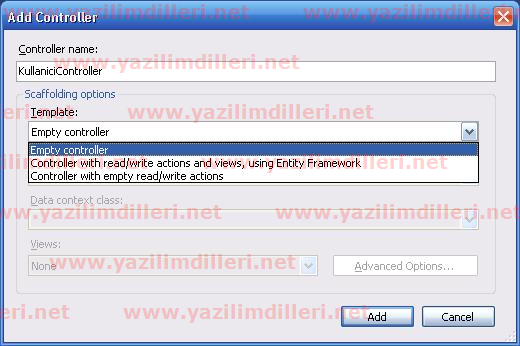 Asp.Net MVC Controller - Makale - Yazılım Dilleri Asp.Net MVC Controller - Makale - Yazılım Dilleri