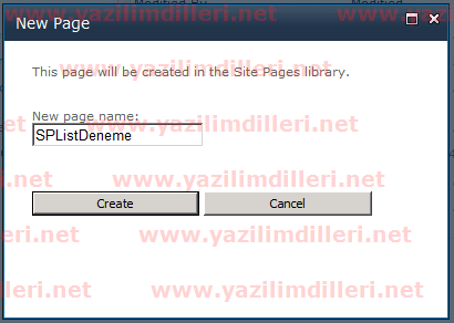 Sharepoint 2010 SPList Sınıfı - Makale - Yazılım Dilleri