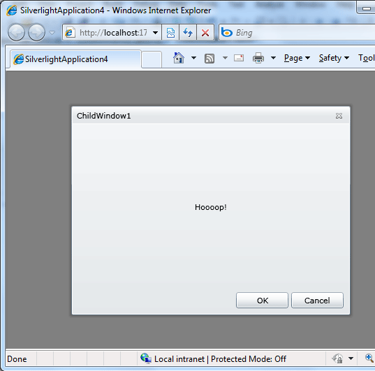 Silverlight 3.0'da ChildWindow nedir? Nasıl kullanılır? - Makale - Yazılım Dilleri